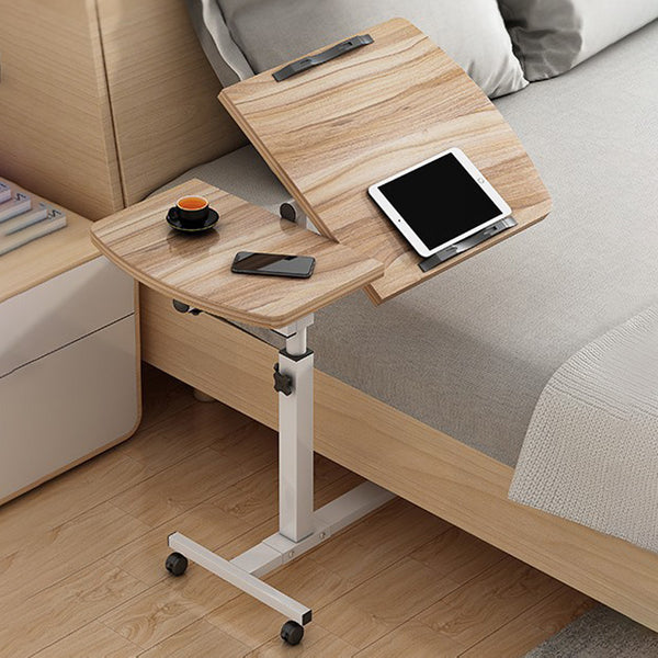 Adjustable Overbed Table with Wheels, Liftable Over Chair Table ...
