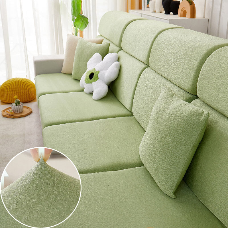 Cooling Sofa Cushion Covers for Summer, Stretch Fitted Couch Cushion ...