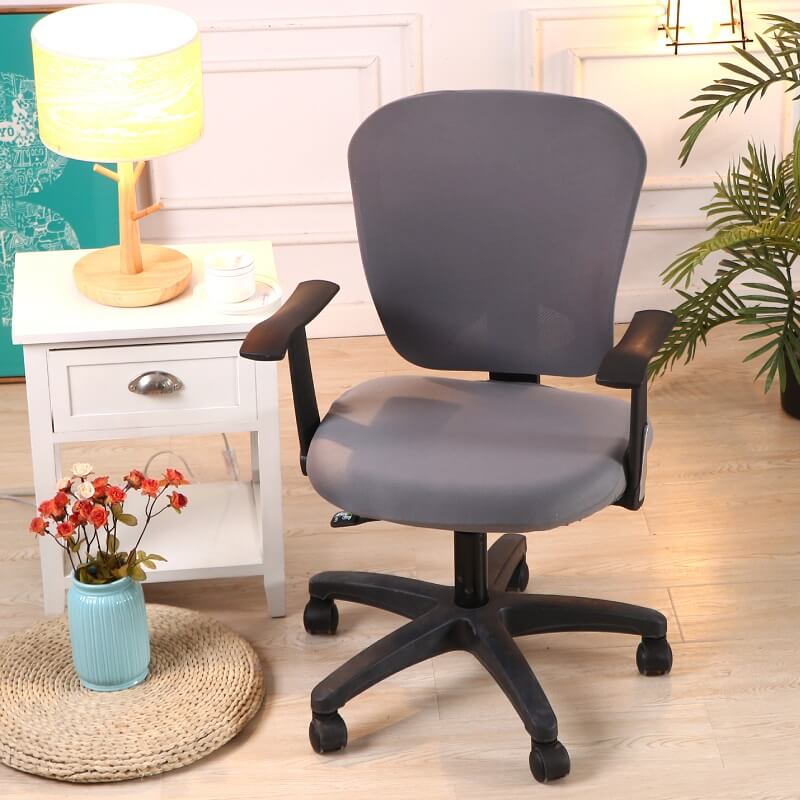 Removable Washable Office Chair Cover-Universal Miracle Magic Easy Fit ...
