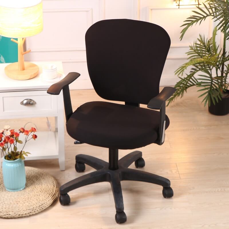 Removable Washable Office Chair Cover-Universal Miracle Magic Easy Fit ...