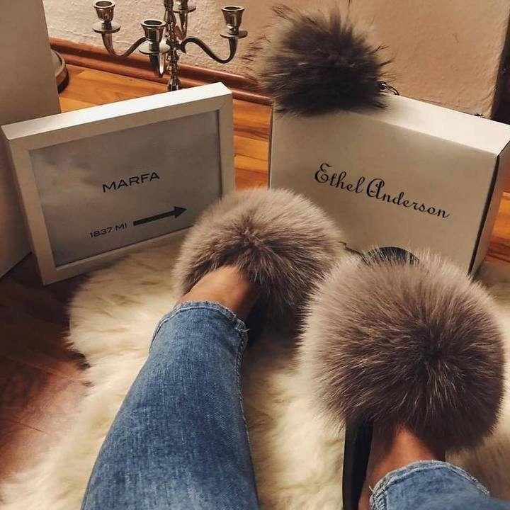 The Fluffy Slides Gorgeous Ladies Furry Slides – LoveStyle