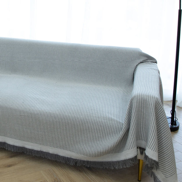 Lightweight Knitted Throws for Sofa, Large Sofa Throw Blankets with ...