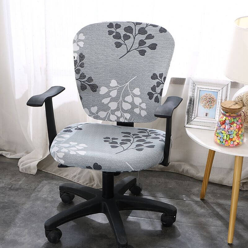 Removable Washable Office Chair Cover-Universal Miracle Magic Easy Fit ...
