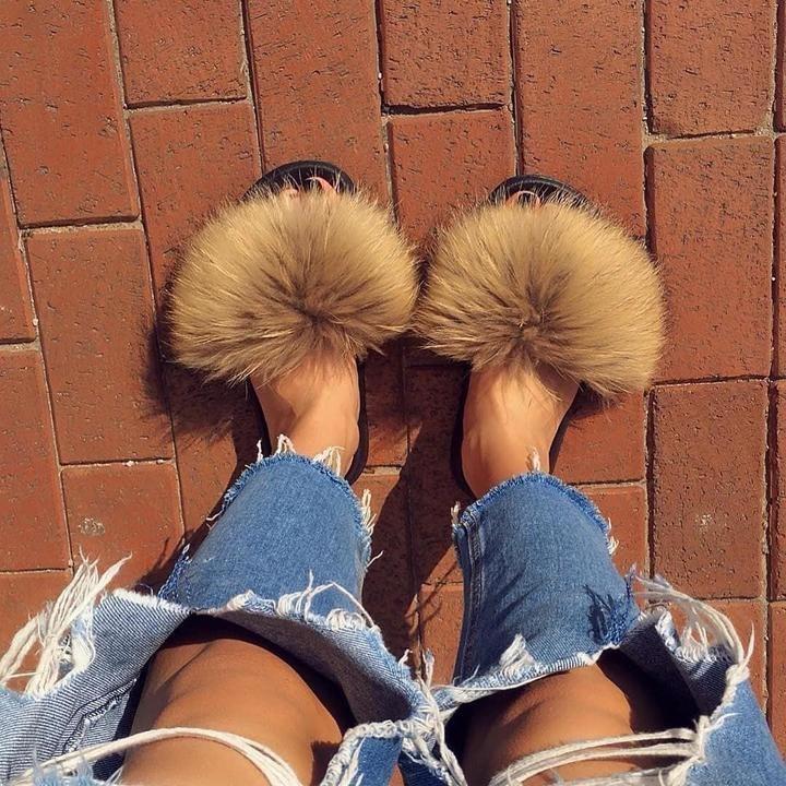 The Fluffy Slides Gorgeous Ladies Furry Slides – LoveStyle