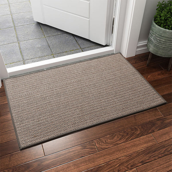 Woven Indoor Door Mats, Absorbent Entrance Front Door Mat, Rubber ...