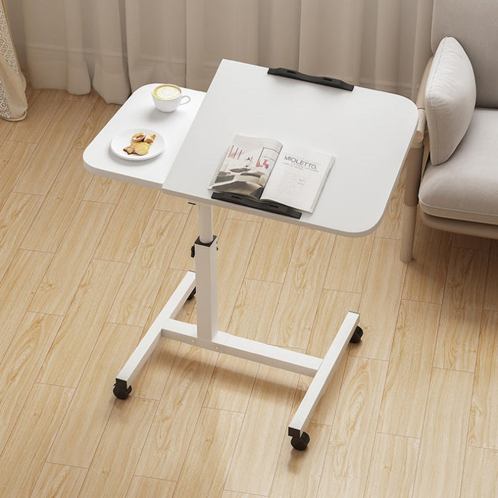 Adjustable Overbed Table with Wheels, Liftable Over Chair Table ...