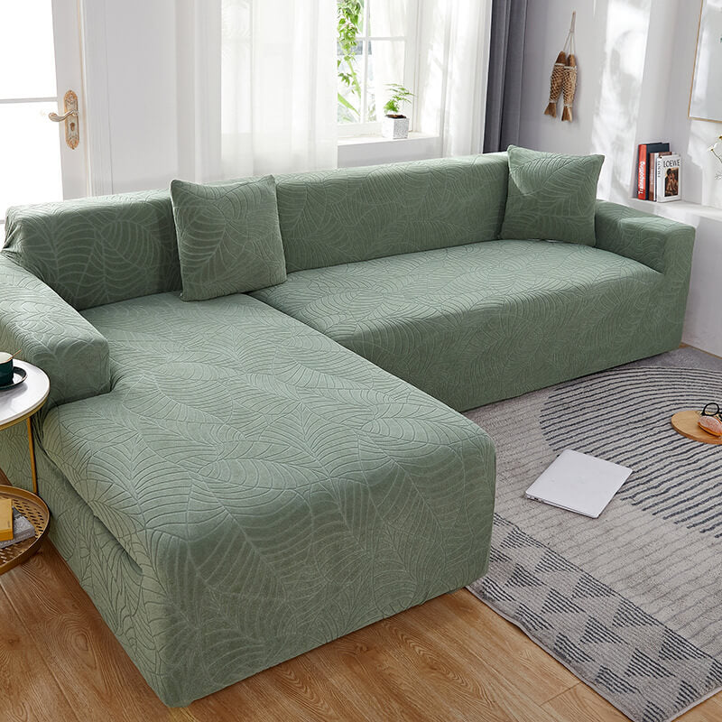 Water Repellent Jacquard Sofa Covers, Stretchable Couch Covers ...