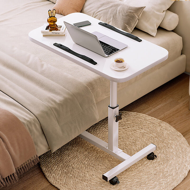 Adjustable Overbed Table, Foldable Hospital Bed Table, Overchair Table ...