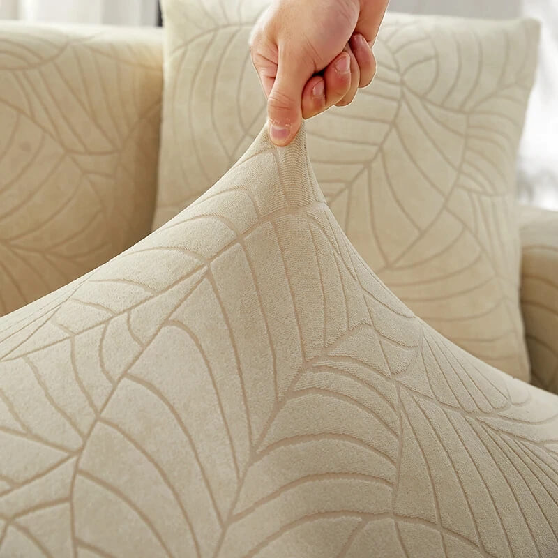 Water Repellent Jacquard Sofa Covers, Stretchable Couch Covers ...